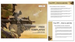 Submachine gun-Military PowerPoint Templates - Slidesgo templates