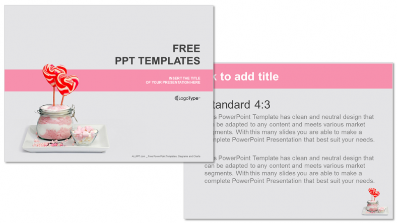 Sugar Lollipops-Food PowerPoint Templates - Powerpoint and google ...