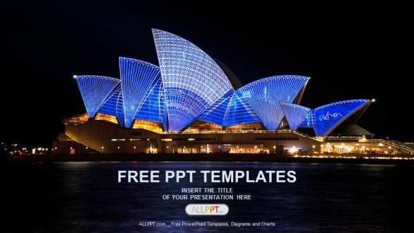 Sydney Opera House-Travel PowerPoint Templates - Slidesgo templates