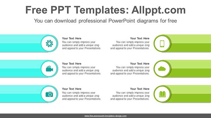 Symmetrical Banner PowerPoint Diagram - Slidesgo templates Symmetrical Banner PowerPoint Diagram - Slidesgo templates