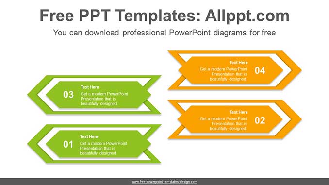 Symmetrical Chevron Banner PPT Diagram - Slidesgo templates Symmetrical Chevron Banner PPT Diagram - Slidesgo templates