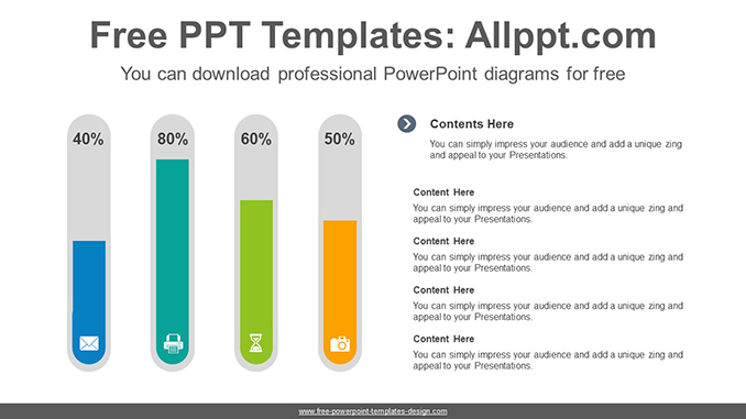 Test tube bar chart PowerPoint Diagram Template - Powerpoint and google ...