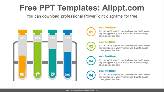 Test tube chart PowerPoint Diagram Template - Slidesgo templates