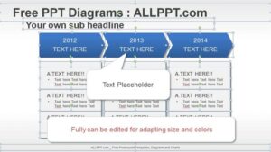 Text Box Flow PPT Diagrams - Slidesgo templates