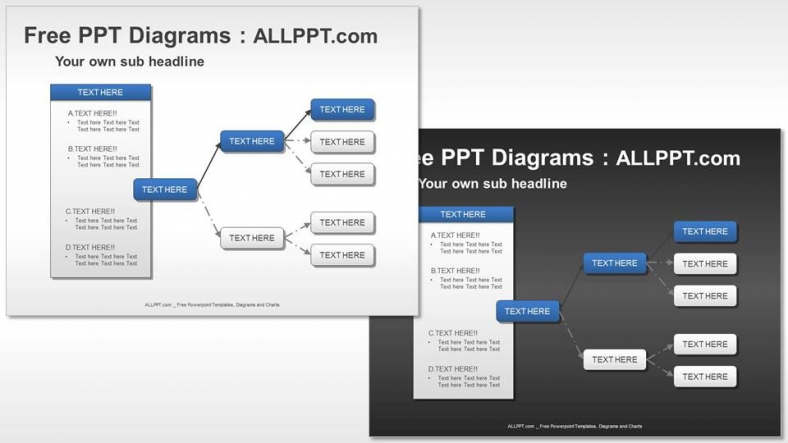 Text Box Organization PPT Diagrams - Powerpoint and google slides ...