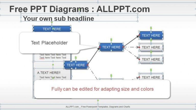 Text Box Organization PPT Diagrams - Slidesgo templates