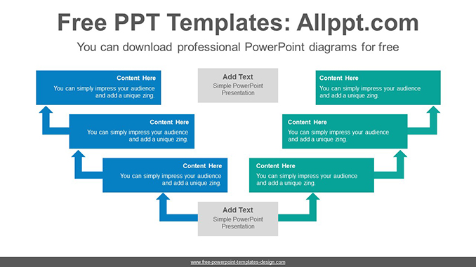 Text box arrows PowerPoint Diagram Template - Powerpoint and google ...