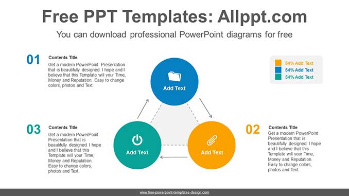 Triangular Flow PowerPoint Diagram - Slidesgo templates Triangular Flow PowerPoint Diagram - Slidesgo templates