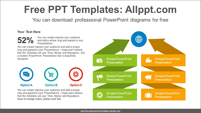 Twisted ribbon banners PowerPoint Diagram Templates - Slidesgo templates Twisted ribbon banners PowerPoint Diagram Templates - Slidesgo templates