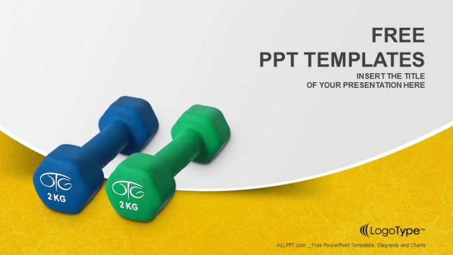 gym Powerpoint templates and Google Slides themes -Slidego