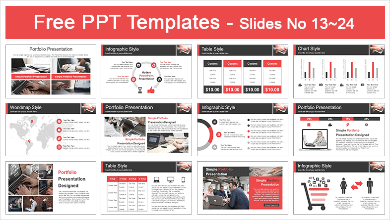 Computer Business Using Laptop PowerPoint Template - Slidesgo templates