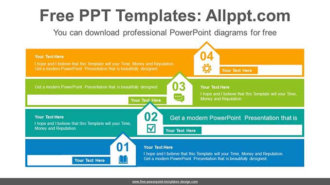 Up Arrow Banner PowerPoint Diagram - Powerpoint and google slides ...