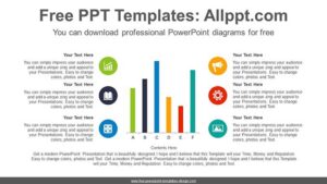 Vertical Bar Chart PowerPoint Diagram - Slidesgo templates