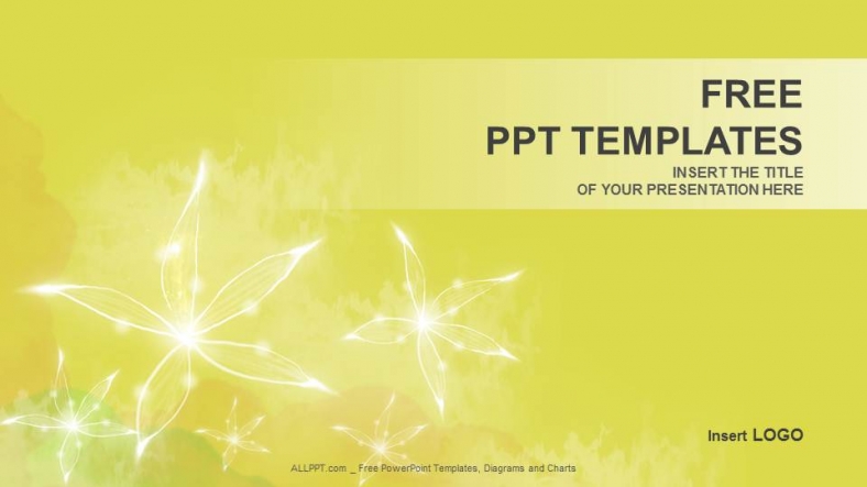 White Floral-Nature PPT Templates - Slidesgo templates