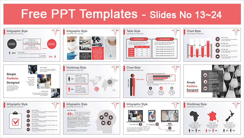 White Medical Symbol PowerPoint Template - Slidesgo templates