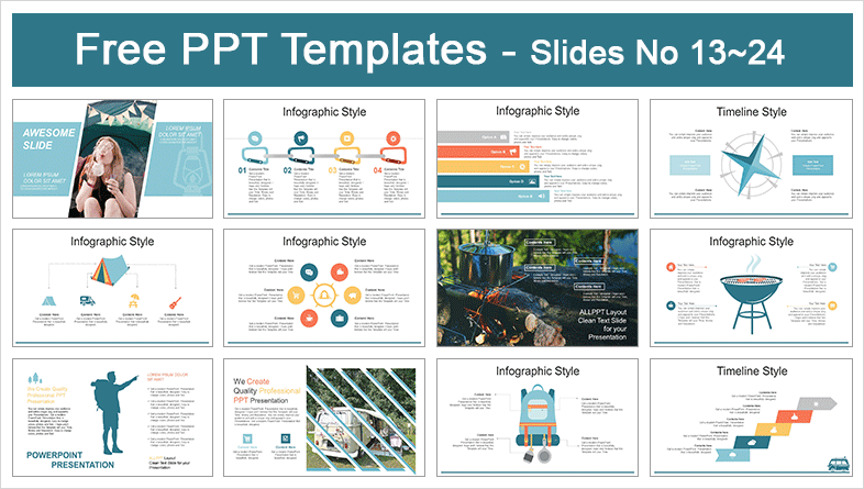 Wild Camp PowerPoint Templates - Powerpoint and google slides ...