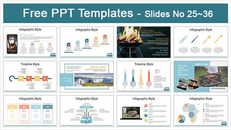 Wild Camp PowerPoint Templates - Powerpoint and google slides ...
