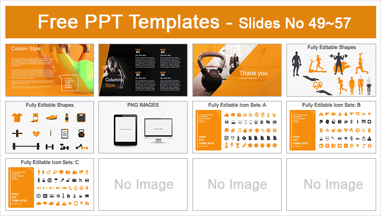 Workout with Kettle Bell PowerPoint Templates - Slidesgo templates