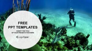 Young Man Scuba Diver-Sports PPT Templates - Slidesgo templates