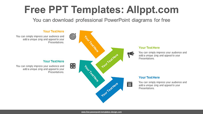 Zigzag ascending arrow PowerPoint Diagram Template - Slidesgo templates Zigzag ascending arrow PowerPoint Diagram Template - Slidesgo templates