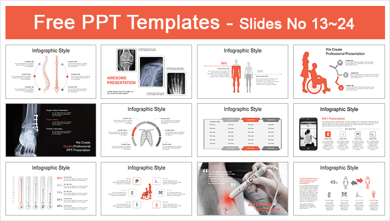 Medical Orthopedic PowerPoint Templates - Slidesgo templates