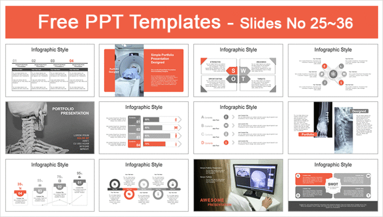 Medical Orthopedic PowerPoint Templates - Slidesgo templates