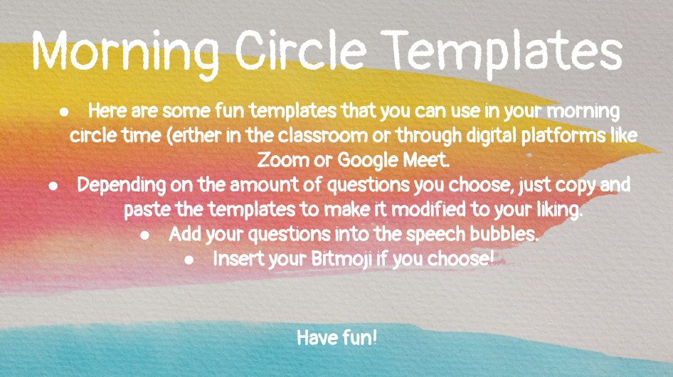 Simple Powerpoint templates and Google Slides themes