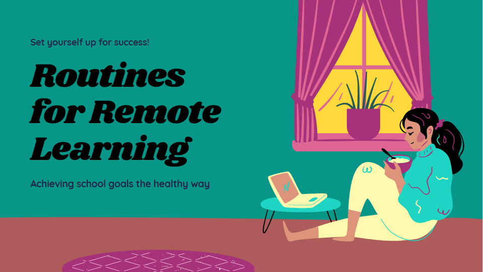 Routines for Remote Learning - Slidesgo templates