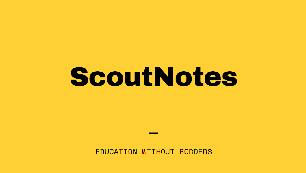 ScoutNotes - Template - Slidesgo templates