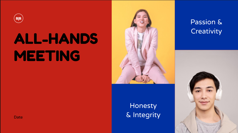 All Hands Meeting - Slidesgo templates