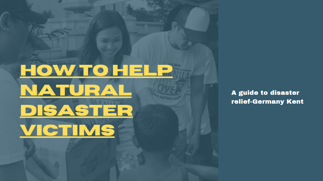 How to Help Natural Disaster Victims - Slidesgo templates